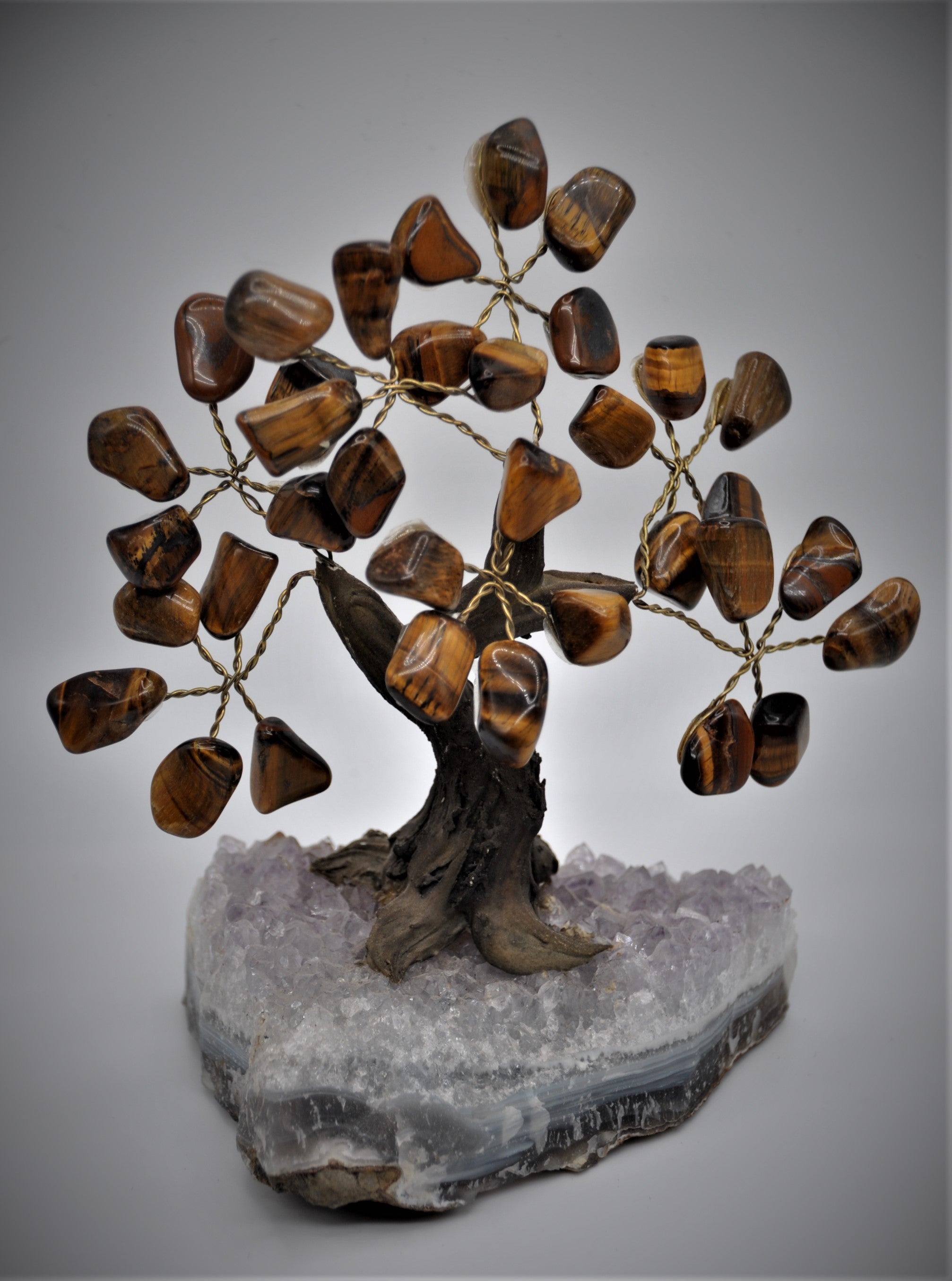Tiger's Eye Bonsai Tree 5" – Holistic World
